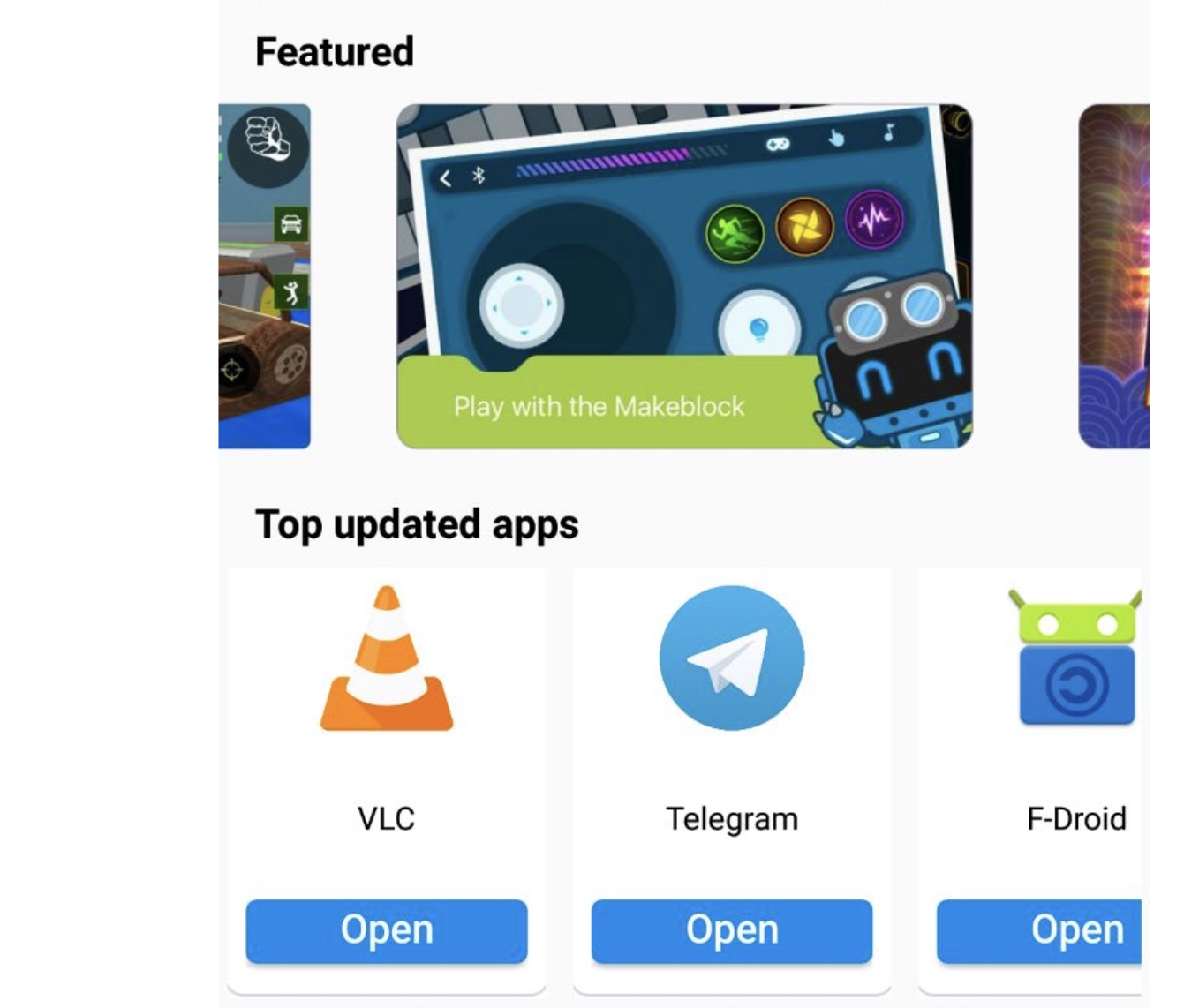 Le nouvel app store d'/e/OS est disponible: comment l'installer