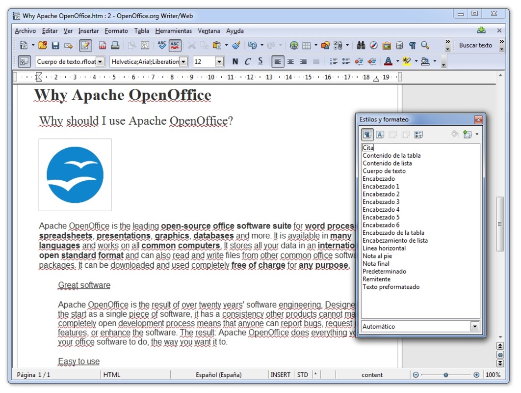 OpenOffice existe toujours: nouvelle version en vue