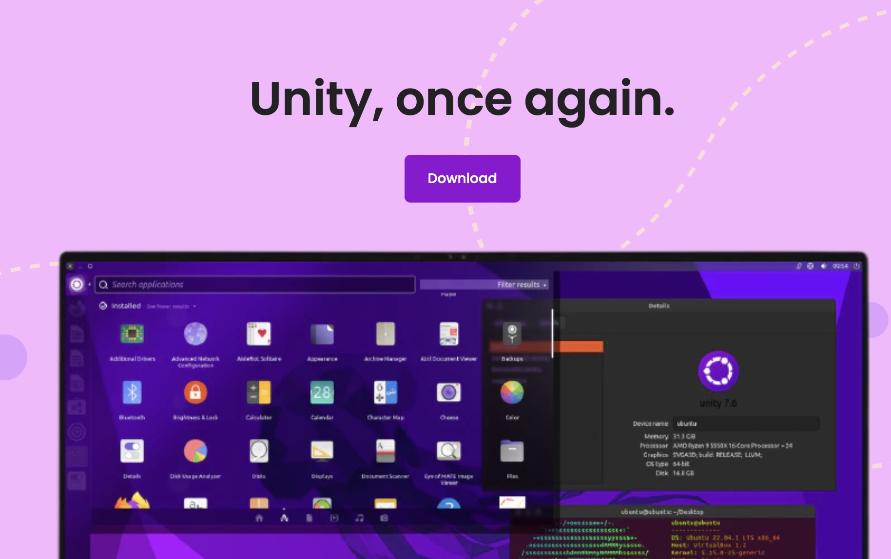 Ubuntu Unity est désormais une variante officielle d'Ubuntu