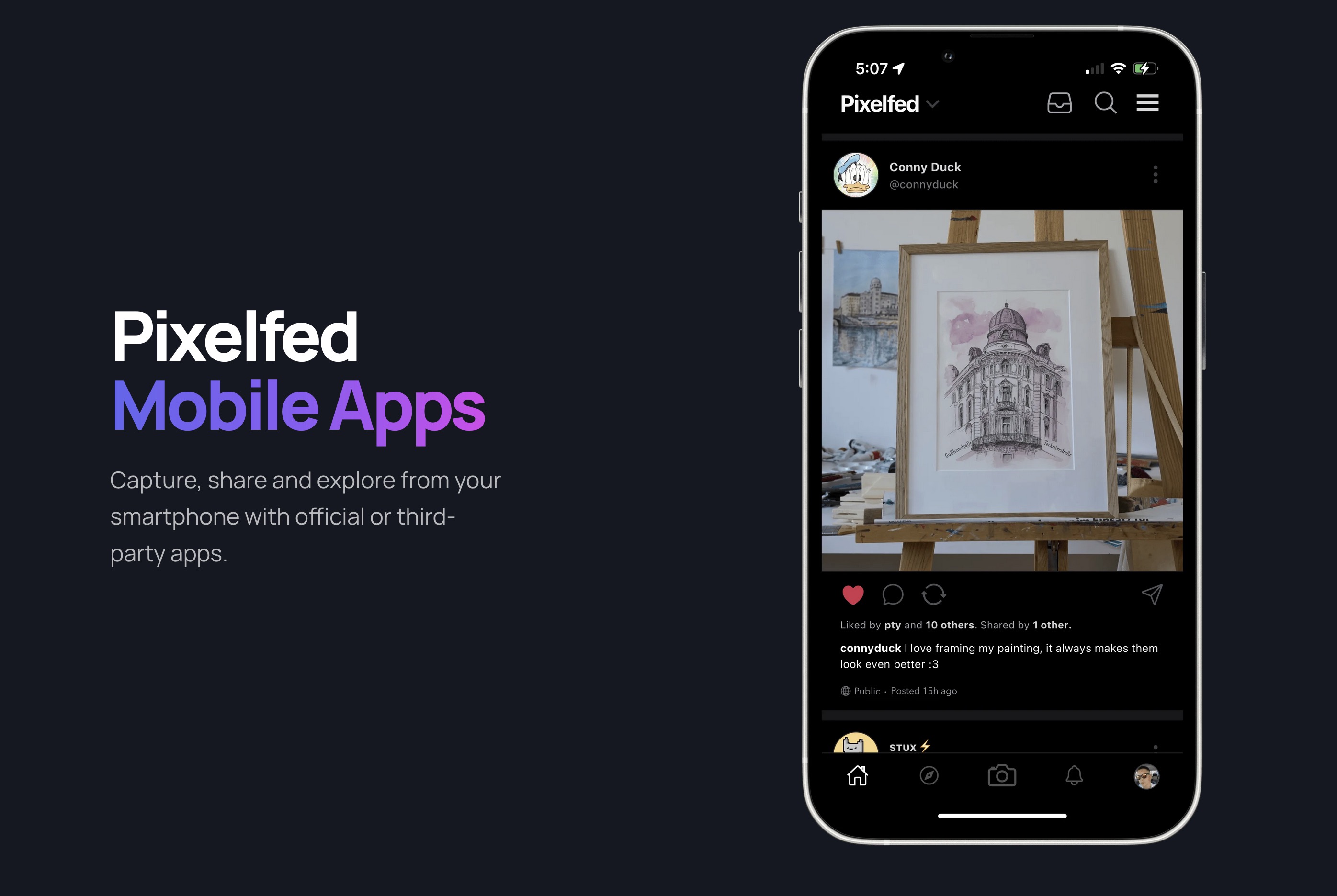 Pixelfed s'offre une solide application mobile officielle